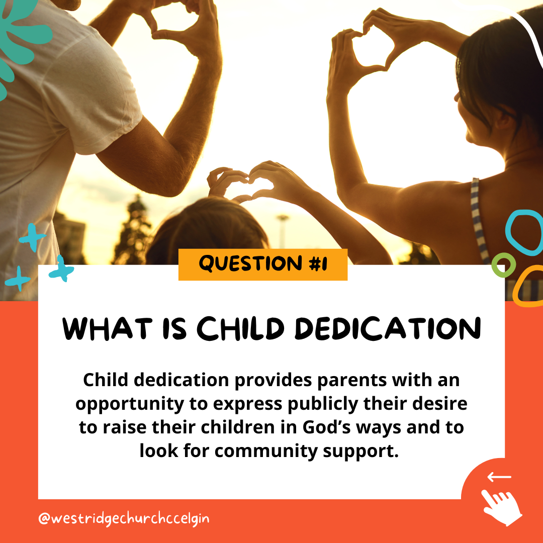 Child Dedication - West Ridge Community Church
